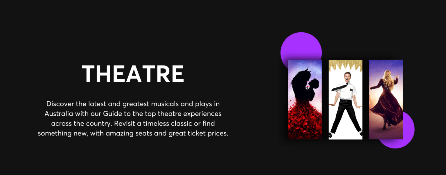 Ticketmaster | Your Official Theatre Guide | Sydney, Melbourne, Perth