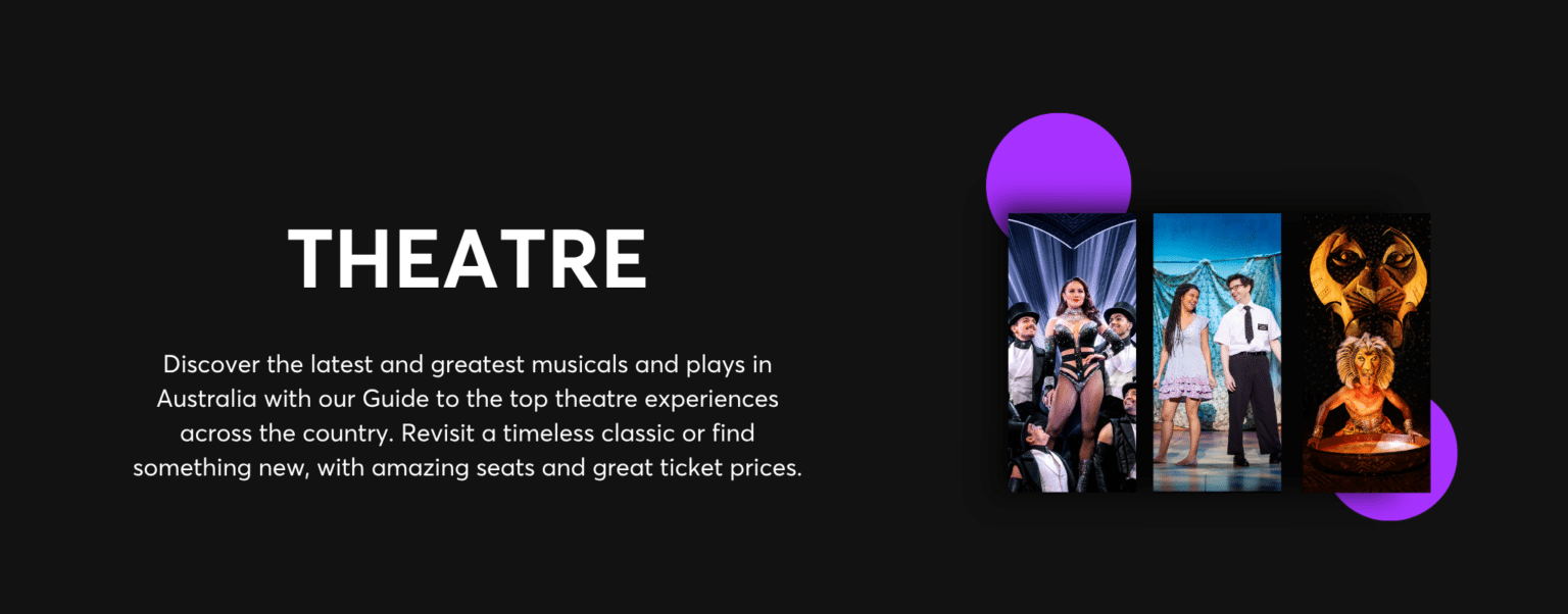 Ticketmaster | Your Official Theatre Guide | Sydney, Melbourne, Perth